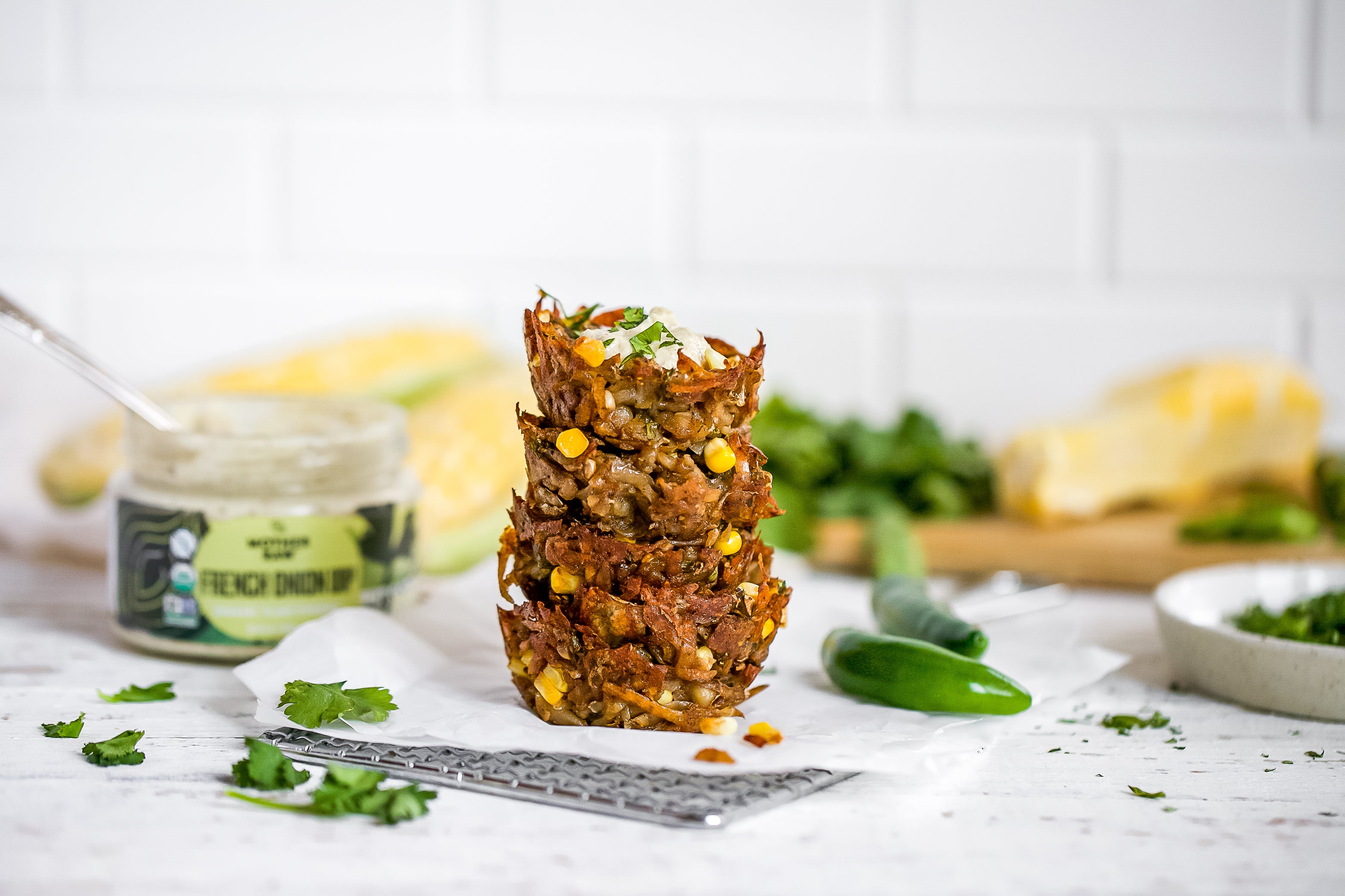 Potato and Corn Haystacks – Mother Raw Canada